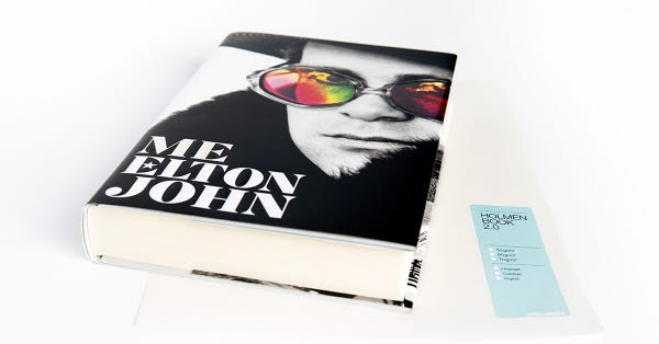 Elton John's "Me" on Holmen BOOK | Holmen Board & Paper