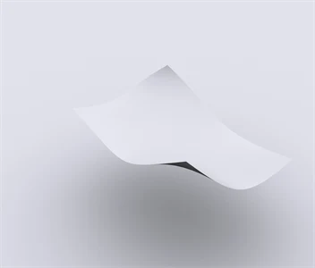 Does paper with a lower basis weight have less climate impact