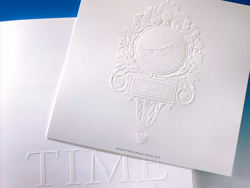 Embossing and debossing