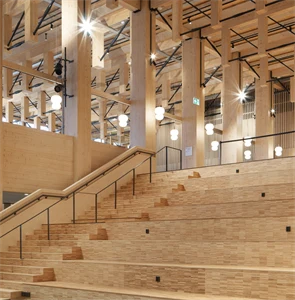 Many architects choose wood - Holmen Wood Products