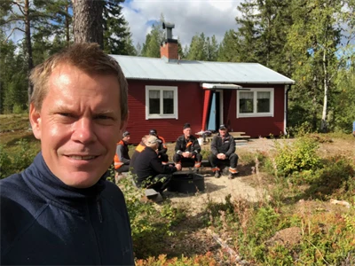 Kristofer, Nature conservation at Holmen Skog